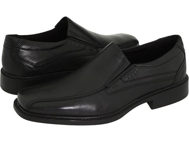 (取寄) エコー メンズ ニュー ジャージ スリッポン ECCO men New Jersey Slip-On Black Santiago Full-Grain Leather