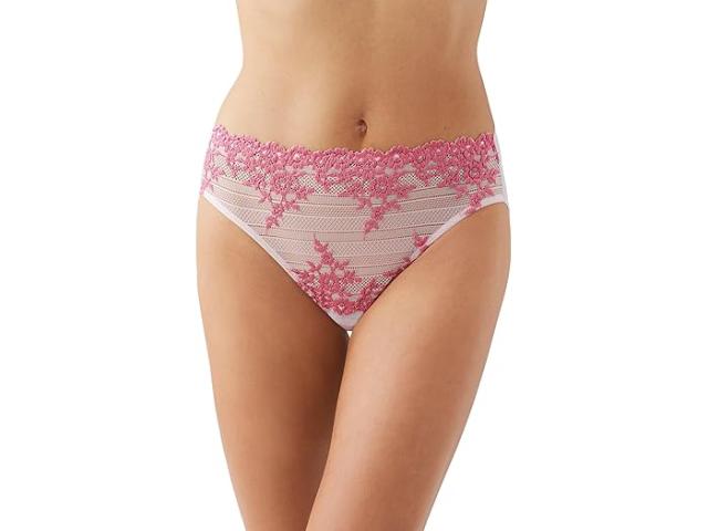 (取寄) ワコール レディース エンブレース レース ハイ-カット ブリーフ Wacoal women Embrace Lace Hi-Cut Brief Ballet Slipper/Chateau Rose