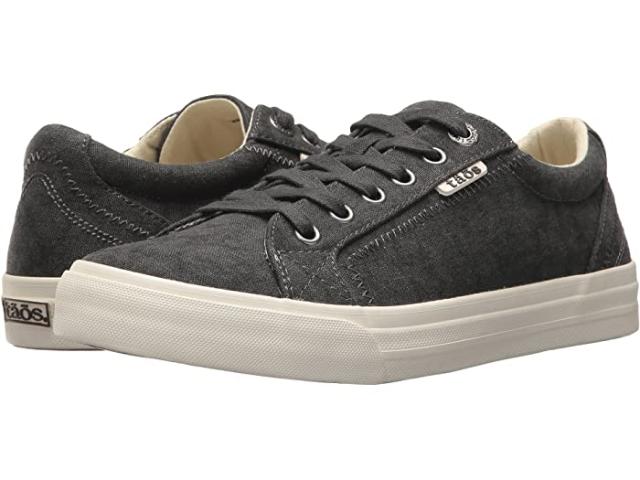(取寄) タオス フットウェア レディース プリム ソウル Taos Footwear women  Plim Soul Charcoal Wash Canvas