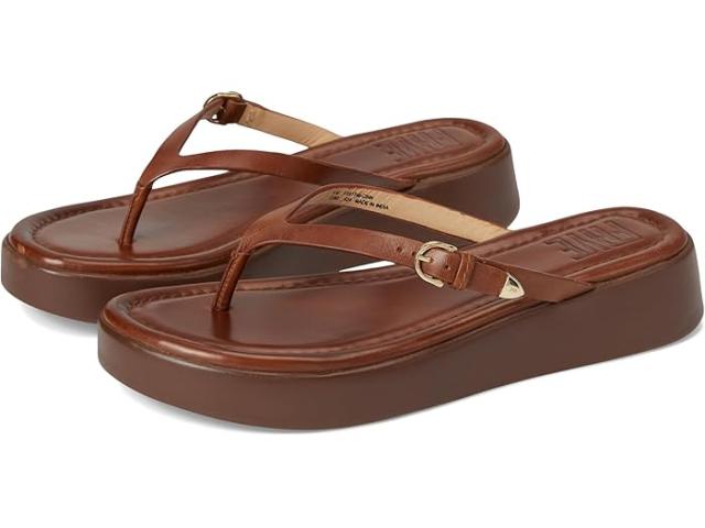 (取寄) フライ レディース マヤ バックル トング サンダル Frye women Maya Buckle Thong Sandals Cinnamon