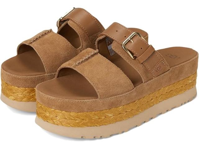 (取寄) アグ レディース オーブリー スライド UGG women Aubrey Slide Chestnut