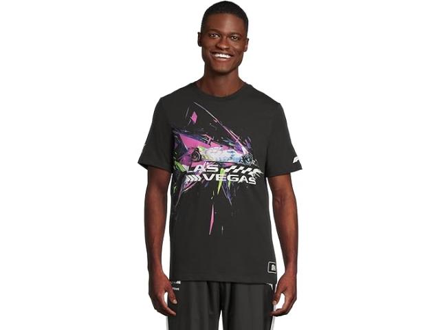(取寄) プーマ メンズ フォーミュラ 1 グラフィック T-シャツ PUMA men Formula 1 Graphic T-Shirt Puma Black Vegas AH25