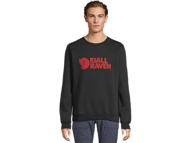 (取寄) フェールラーベン メンズ ロゴ セーター Fjllrven men Fjallraven Fjallraven Logo Sweater Black