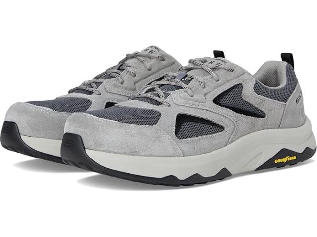 (取寄) スケッチャーズ ワーク メンズ スピード - フレックス トレッカー - コンプ トゥ SKECHERS Work men Speed - Flex Trekker - Teron Comp Toe Grey