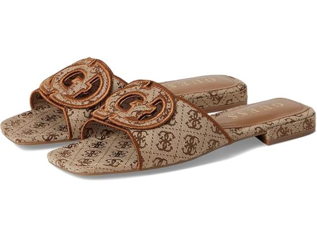 (取寄) ゲス レディース  GUESS women Tarishae Medium Brown Logo