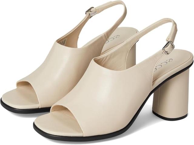 (取寄) エコー レディース スカルプ アルバ 65 スリングバック ヒール サンダル ECCO women Sculpted Alba 65 Slingback Heel Sandal Limestone