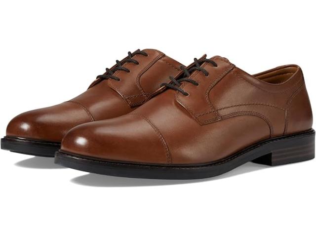 (取寄) ジョンストン&マーフィー メンズ メイソン キャップ トゥ Johnston & Murphy men Johnston & Murphy Mason Cap Toe Tan Full Grain