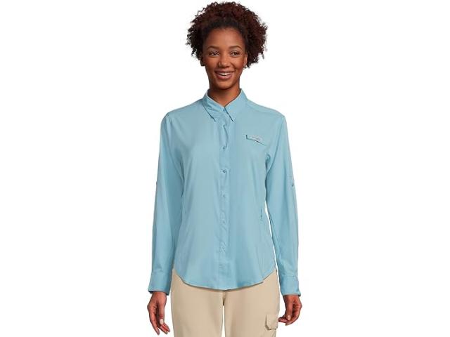 (取寄) コロンビア レディース タミアミ リ ロング スリーブ シャツ Columbia women Tamiami II Long Sleeve Shirt Vintage Blue