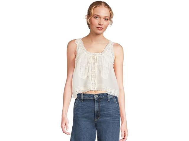 (取寄) フリーピープル レディース タンク Free People women Evermore Tank Ivory