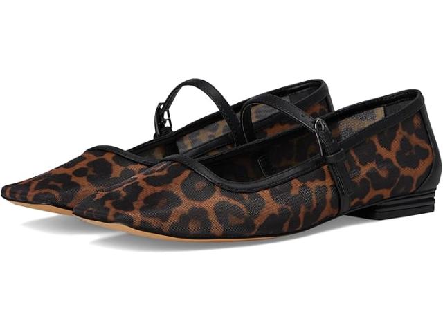 (取寄) フランコ サルト レディース メアリー ジーン シューズ Franco Sarto women Tinsley7 Mary Jane Shoes Leopard Mesh Animal Print