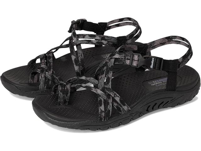 (取寄) スケッチャーズ レディース レゲエ - ポジティブ スペース SKECHERS women Reggae - Positive Space Black