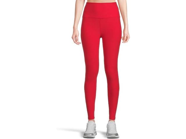 (取寄) ビヨンドヨガ レディース スペースダイ コート イン ザ ミディ ハイウエスト レギンス Beyond Yoga women Spacedye Caught In The Midi High-Waisted Legging Candy Apple Red Heather