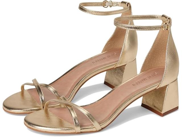 (取寄) スティーブマデン レディース ラエ Steve Madden women Rae Gold Leather