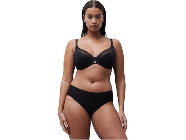 (取寄) シャンテル レディース ベル ライトウェイト バンジ ブラ Chantelle women Belle Lightweight Plunge Bra Black