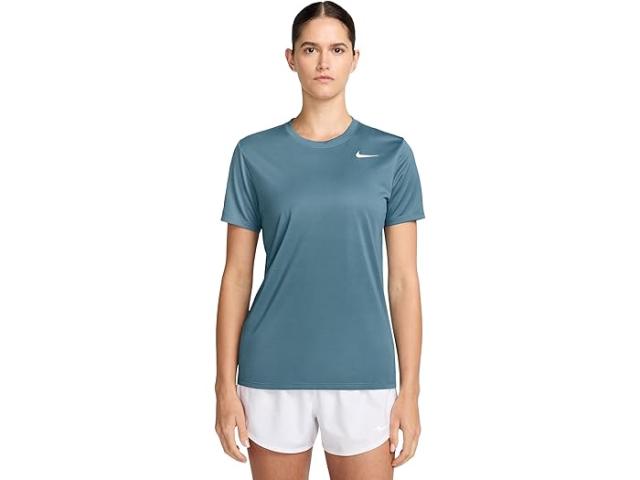 (取寄) ナイキ レディース ドライ-フィット リラックスド-フィット ショート スリーブ T-シャツ Nike women Dri-FIT Relaxed Short Sleeve T-shirt Smokey Blue