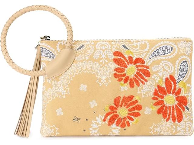 (取寄) ホーボー レディース シーラ クラッチ HOBO women Sheila Clutch Sunset Bandana