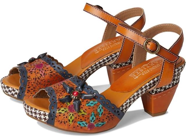 (取寄) ラルティストバイスプリングステップ レディース  L'Artiste by Spring Step women Miabella Camel Multi