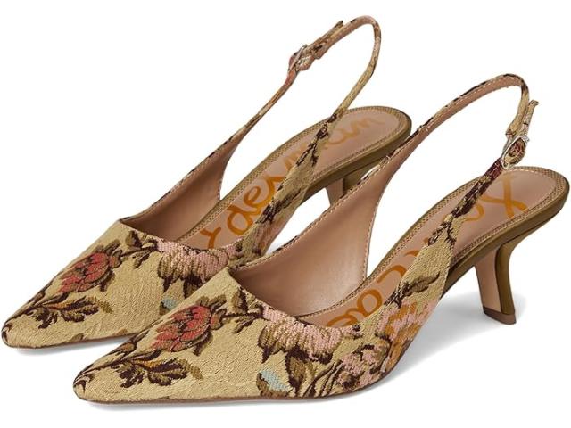 (取寄) サムエデルマン レディース ビアンカ スリング スリングバック シューズ Sam Edelman women Bianka Sling Slingback Shoes Natural Floral Multi