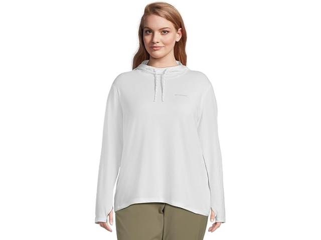 (取寄) コロンビア レディース プラス サイズ サン トレック ブーディ リ Columbia women Plus Size Sun Trek Hoodie II White