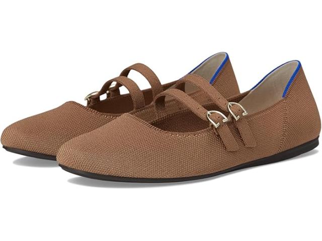 (取寄) レディース ザ ダブル バックル メアリー ジーン Rothy's women The Double Buckle Mary Jane Java Chip