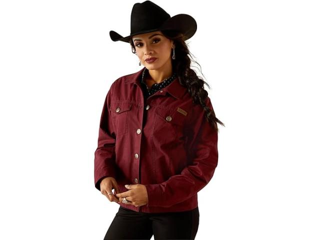 (取寄) アリアット レディース グリズリー ランチャー ジャケット Ariat women Grizzly Rancher Jacket Tawny Port