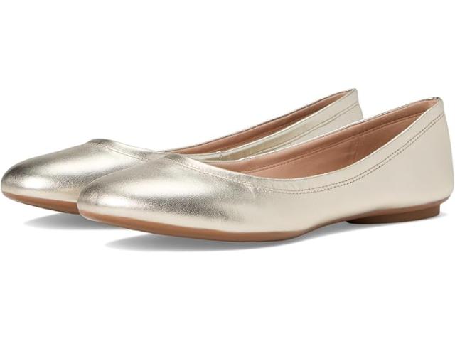 (取寄) コールハーン レディース ジョージー バレエ フラッツ Cole Haan women ie Ballet Flats Soft Gold Leather