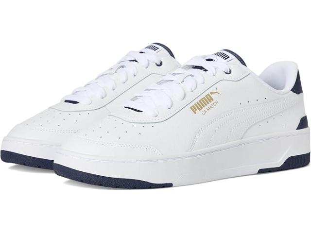 (取寄) プーマ メンズ CA マッチ シューズ PUMA men Ca Match Shoes Puma White/Puma Navy
