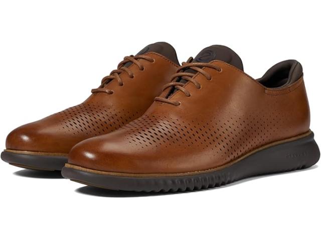 (取寄) コールハーン メンズ 2 ゼログランド レーザー ウイング オックスフォード Cole Haan men 2.Zerogrand Laser Wing Oxford British Tan/Java