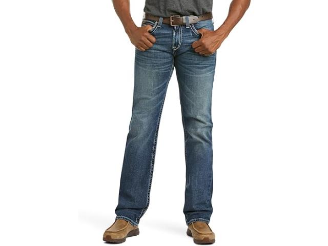 (取寄) アリアット メンズ M7 ストレート レッグ コルトレーン ジーンズ イン シルバートン Ariat men Ariat M7 Straight Leg Coltrane Jeans in Silverton Silverton