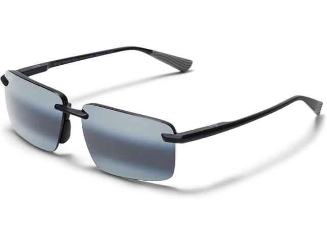 (取寄) マウイ ジム メンズ ラウリマ AF Maui Jim men Laulima AF Matte Black/Neutral Grey Polarized