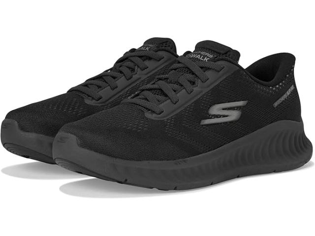 (取寄) スケッチャーズ パフォーマンス メンズ ハンズ フリー スリップインズ ゴー ウォーク ナウ - ペイトン スニーカー SKECHERS Performance men Hands Free Slip-ins Go Walk Now - Payton Sneaker Black