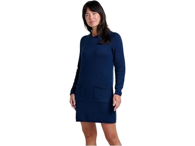 (取寄) トードアンドコー レディース セーター ドレス Toad&Co women Alpineglo Sweater Dress True Navy