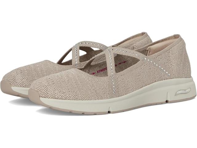 (取寄) スケッチャーズ レディース マーサ スチュワート アーチ フィット リビング - メドウ ウォーク SKECHERS women Martha Stewart Arch Fit Living - Meadow Walk Taupe