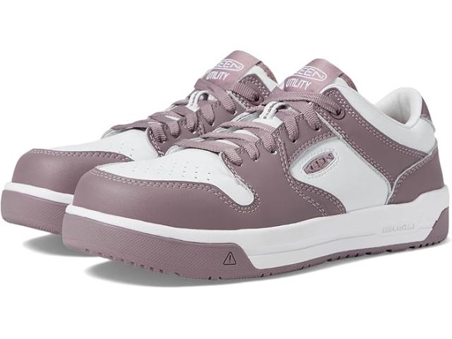 (取寄) キーン ユーティリティ レディース オーバートン (コンプ トゥ) KEEN Utility women Overton (Comp Toe) Toadstool/Star White