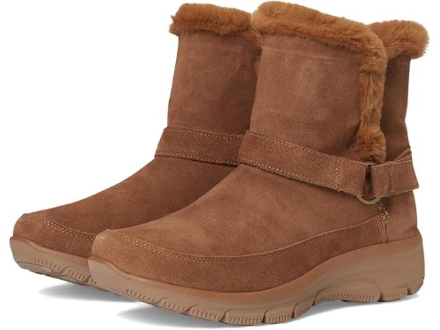 (取寄) スケッチャーズ レディース イージー ゴーイング - ドリーマーズ ラグゼ ヴィーブ ハンズ フリー スリップインズ SKECHERS women Easy Going - Dreamers Luxe Vibe Hands Free Slip-ins Chestnut