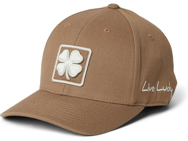 (取寄) ブラッククローバー ボックスド イン ラック 3 アジャスタブル ハット Black Clover Boxed In Luck 3 Adjustable Hat Light Brown Hat/3d Crme Clover