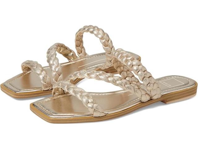 (取寄) ドルチェヴィータ レディース イマン Dolce Vita women Iman Light Gold Stella Suede