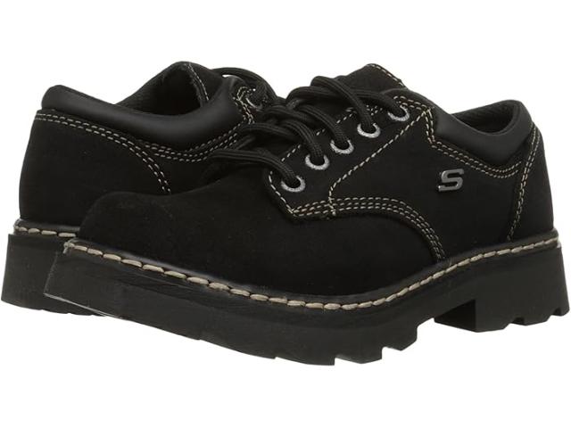 (取寄) スケッチャーズ レディース パーティーズ - メイト SKECHERS women Parties - Mate Black Scuff Resistant Leather