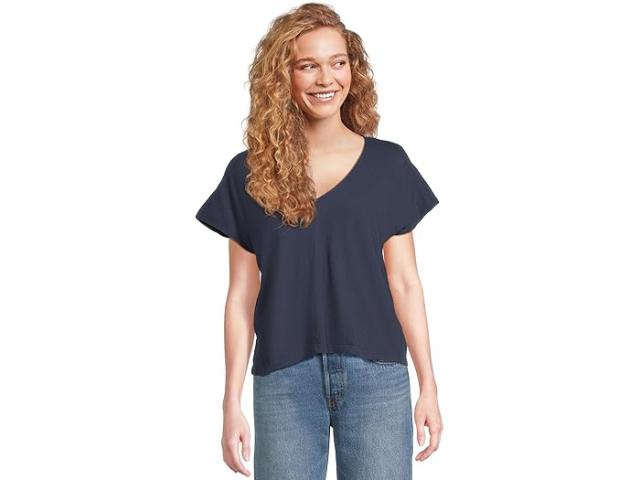 (取寄) マイケル スターズ レディース トビ V-ネック ティー Michael Stars women Tobi V-neck Tee Nocturnal