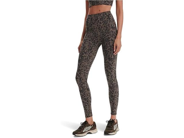 (取寄) バーリー レディース ハイライズ レギンス Varley women Freesoft High-rise Leggings Brown Contrast Cheetah