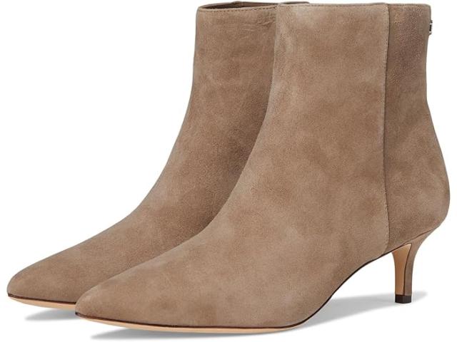 (取寄) ローレン ラルフローレン レディース マッケイ スエード ブーティ ヒール Lauren Ralph Lauren women McKay Suede Bootie Heel Taupe Brown
