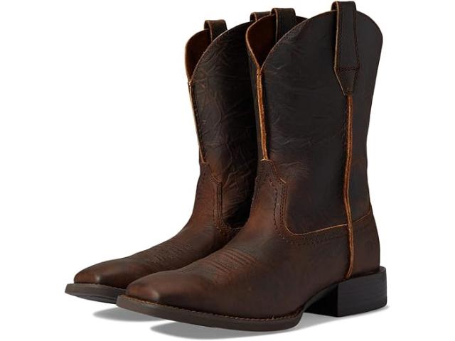 (取寄) アリアット メンズ スポーツ ランブラー ウェスタン ブーツ Ariat men Sport Rambler Western Boot Bartop Brown
