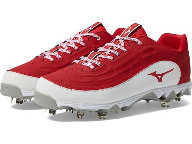 (取寄) ミズノ メンズ 9-スパイク アンビション 3 Mizuno men Mizuno 9-Spike Ambition 3 Red/White