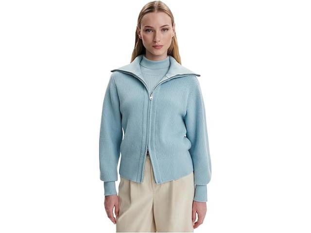 (取寄) バーリー レディース エンリコ ニット ジャケット Varley women Enrico Knit Jacket Winter Sky