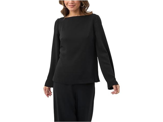 (取寄) トリーナターク レディース トップ Trina Turk women Sarese Top Black