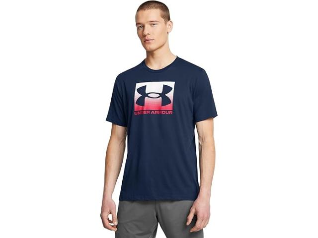 (取寄) アンダーアーマー メンズ ボックスド スポーツ アップデーテッド ショート スリーブ Tシャツ Under Armour men Boxed Sports Updated Short Sleeve T-Shirt Academy/Red