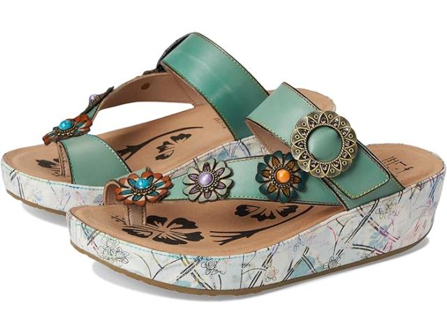 (取寄) ラルティストバイスプリングステップ レディース  L'Artiste by Spring Step women Blissbloom Mint Green