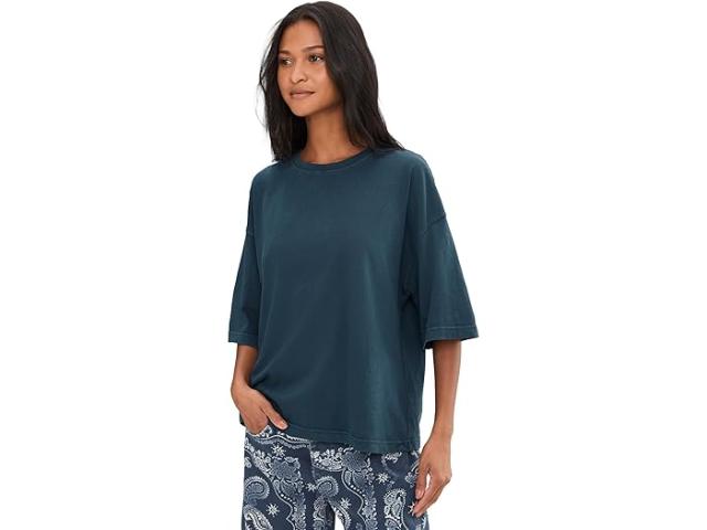 (取寄) フリーピープル レディース ウィー ザ フリー パーフェクト オーバーサイズ ティー Free People women We The Free Perfect Oversized Tee Varsity Navy