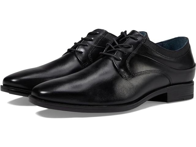 (取寄) ジョンストン&マーフィー メンズ ギボンズ プレーン トゥ Johnston & Murphy men Johnston & Murphy Gibbons Plain Toe Black Full Grain