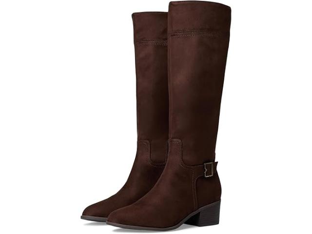 (取寄) ドクターショール レディース アデリーヌ ジップ トール ブーツ Dr. Scholl's women Adeline Zip Tall Boots Dark Umber Brown